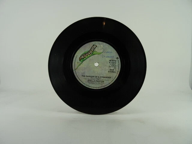 STELLA PARTON THE DANGER OF A STRANGER (28) 2 Track 7" Single Plain ...