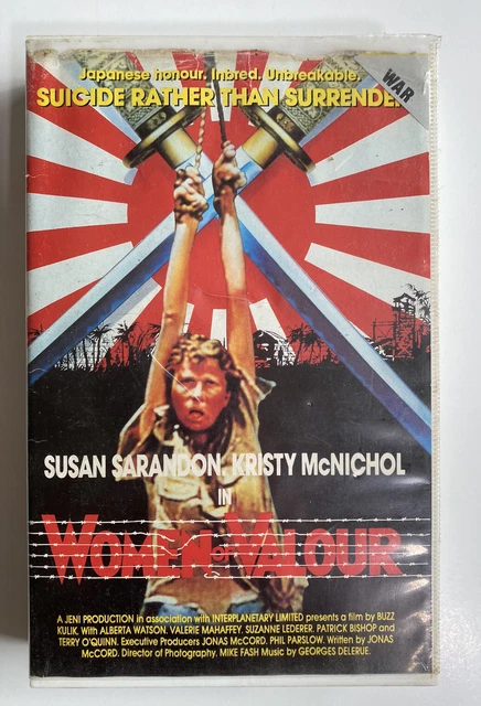 WOMEN OF VALOUR [VHS] Virgin Video 1986 War Valor Action Big Box Ex ...