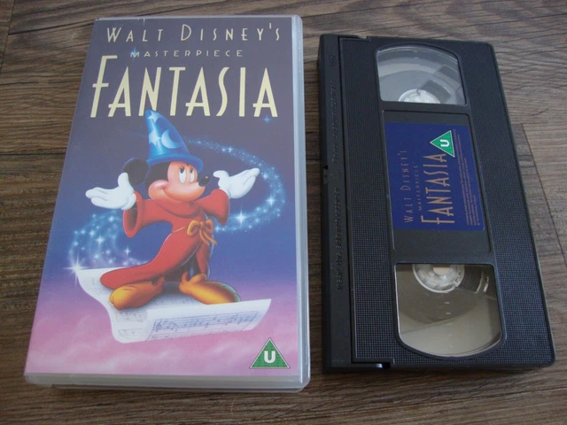 WALT DISNEY'S CLASSIC Masterpiece Fantasia VHS Video Tape 1991 £4.99 ...