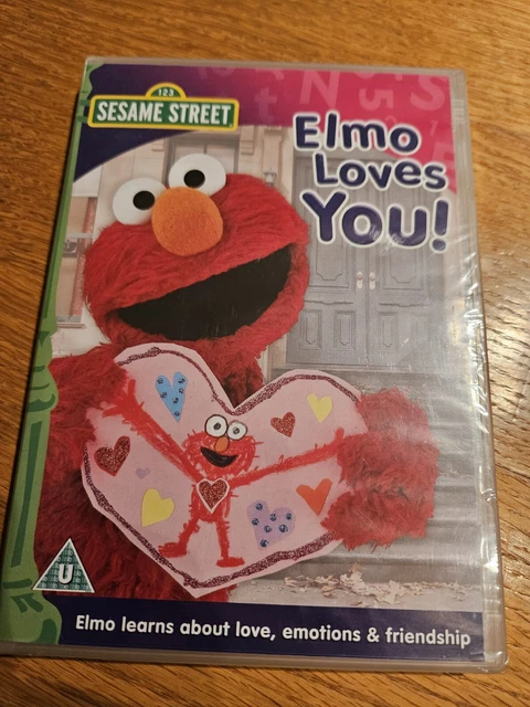 SESAME STREET ELMO Loves You Dvd Sealed Kids £12.99 - PicClick UK