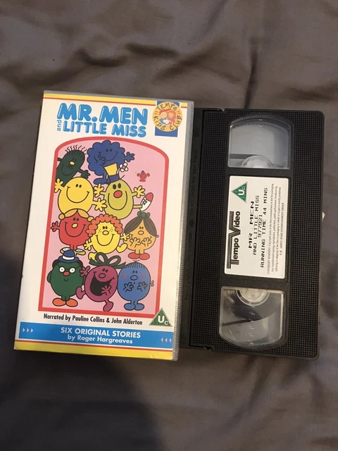 MR MEN AND Little Miss Vhs Tape £15.00 - PicClick UK
