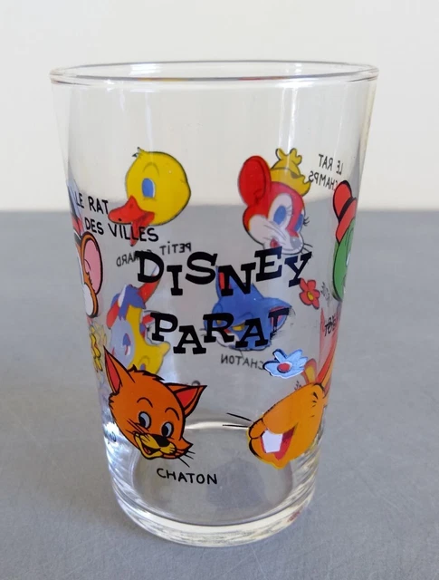 MUSTARD GLASS WALT Disney Production - DISNEY PARAD - Vintage ...