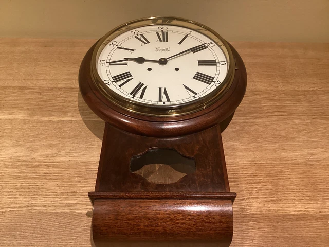 COMITTI OF LONDON - Striking School/Railway/Dial 8 Day Clock - Fully ...
