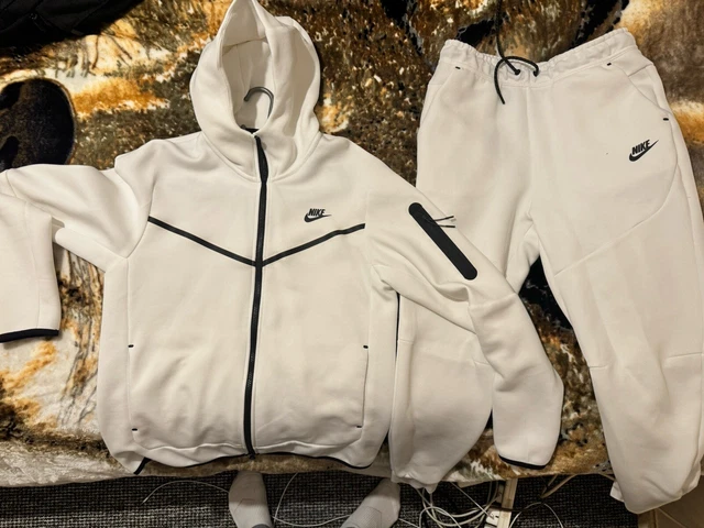 NIKE TECH FLEECE Tracksuit Set MEDIUM £67.00 - PicClick UK