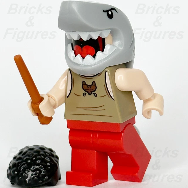 LEGO® HARRY POTTER Viktor Krum Minifigure Shark Head Goblet of Fire ...