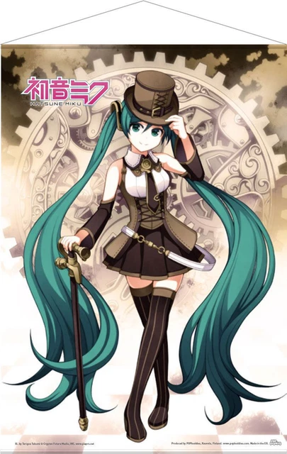 HATSUNE MIKU WALLSCROLL Steampunk Miku 50 x 70 cm EUR 19,89 - PicClick IT