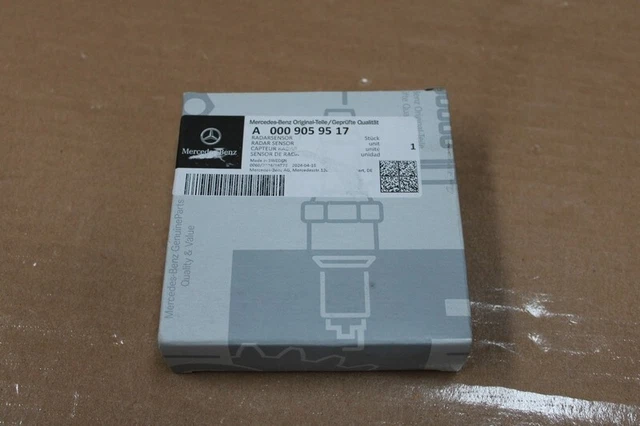 ORIGINAL MERCEDES BENZ V295 Eqe Radar Angle Mort Assistant A0009059517 ...