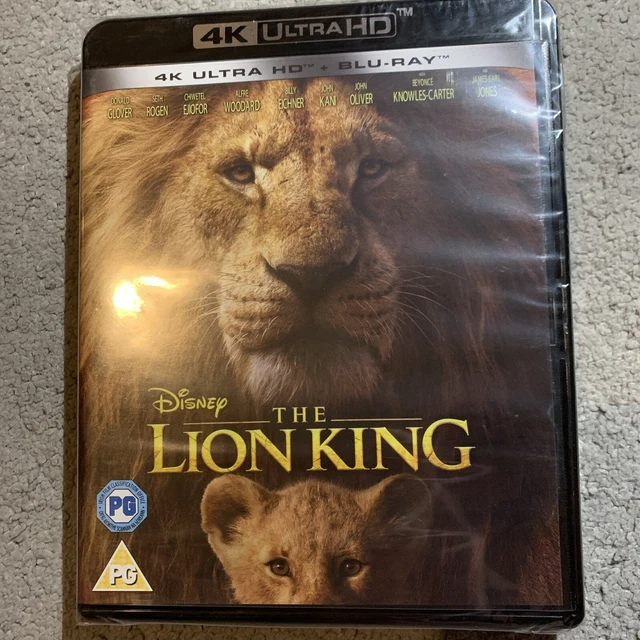 DISNEY THE LION King [4K UltraHD + Blu-ray] [2019] [Region Free] New Sealed £8.49 - PicClick UK