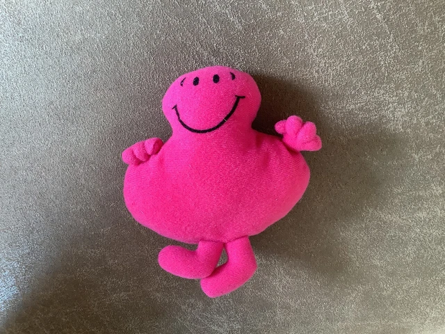 Mcdonalds 1999 Deep Pink Plush Small Soft Toy Mr Greedy £3 00