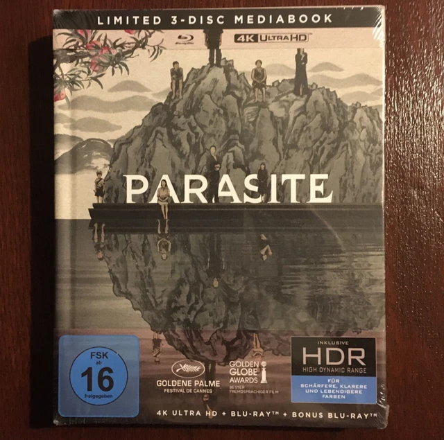 PARASITE 4K MEDIABOOK cover A 4k UHD Blu-ray (2020) Ultra HD EUR 22,99 ...