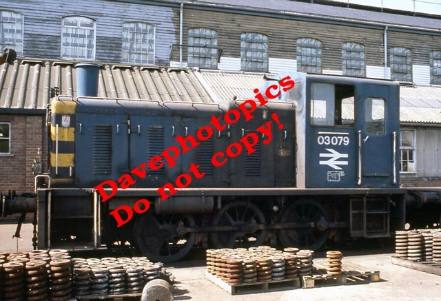 ORIGINAL 35MM Slide Diesel /Steam Train / Engine Railway 03079 ...