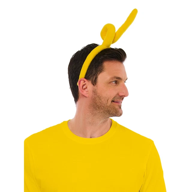TELETUBBIES UNISEX ADULT Deluxe Plush Laa-Laa HeadbandOne Size Yellow ...