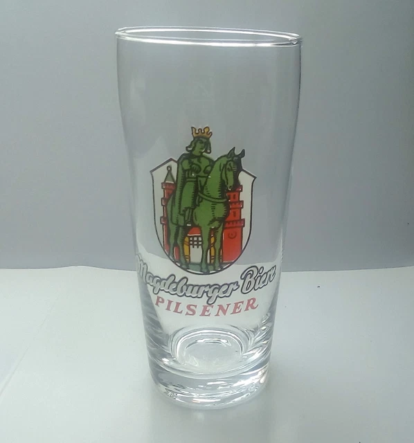 BIERGLAS FORM WILLIBECHER " Magdeburger Biere - Pilsener " mit ...
