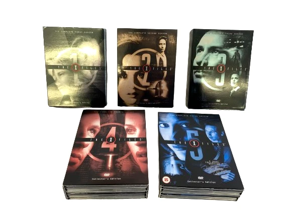 THE X FILES DVD Box Sets Seasons 1 2 3 4 5 Collector's Edition Charity ...