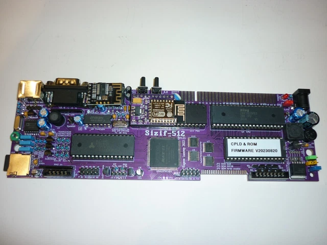 ZX SPECTRUM CLONE - ZX Sizif-512 - E1 - With WiFi and Bluetooth Modules ...