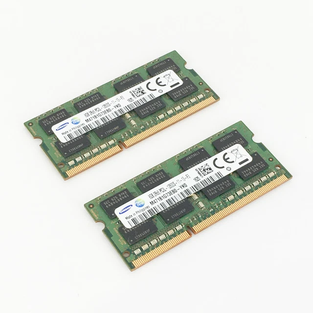 SAMSUNG LAPTOP RAM PC3L 12800 DDR3L 1600Mhz SODIMM 4GB 8GB 16GB £4.99 ...