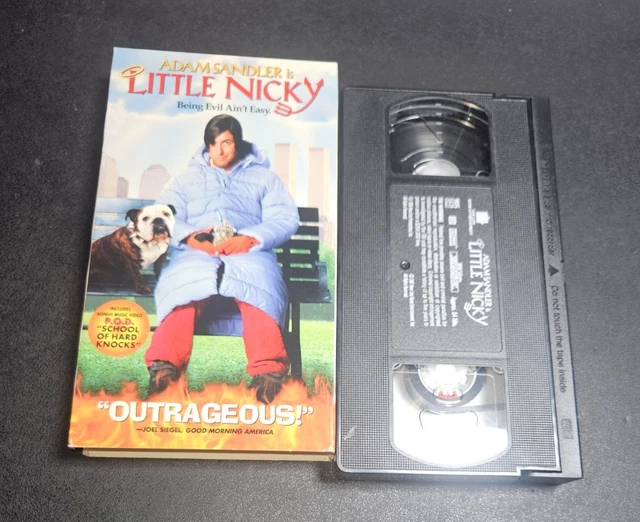 LITTLE NICKY (VHS, 2001) Adam Sandler Comedy Fantasy Non-Rental £5.72 ...