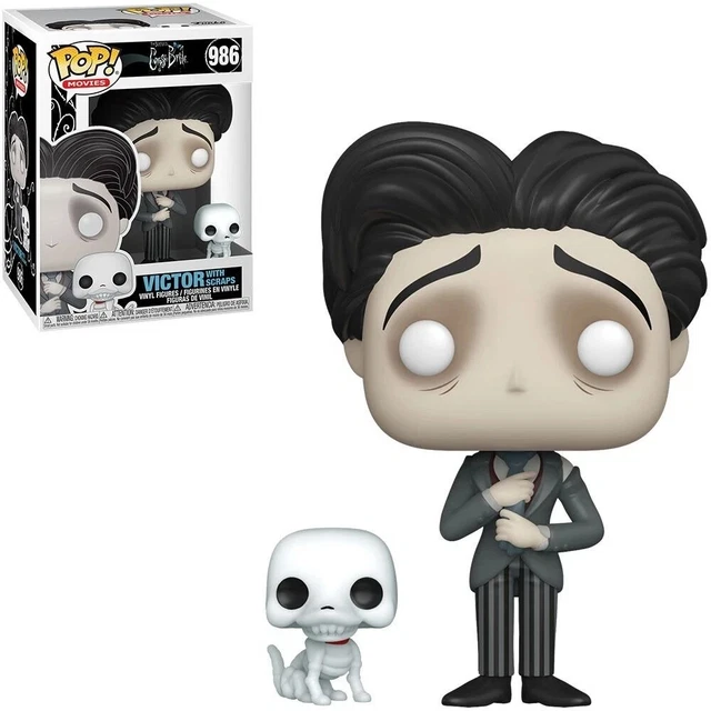 CORPSE BRIDE FUNKO POP! Victor with Scraps #986 Movies La Sposa ...