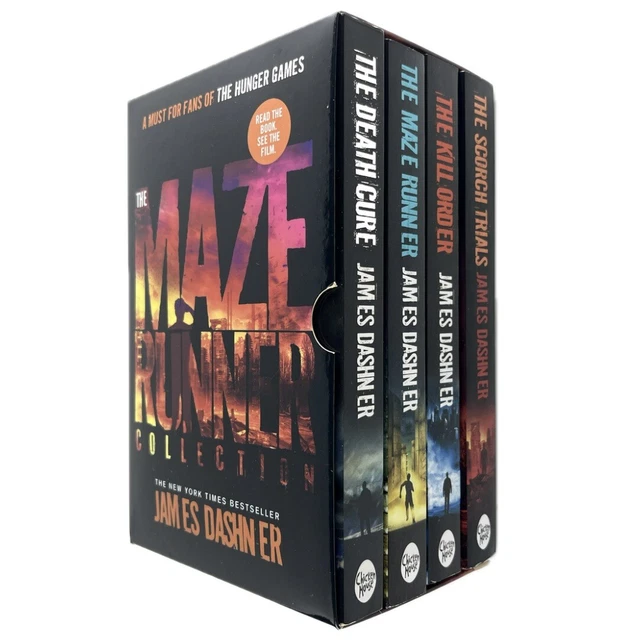 THE MAZE RUNNER Collection by James Dashner 4 Books Box Set $30.00 ...