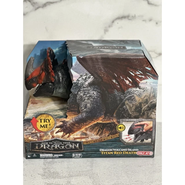 DREAMWORKS HOW TO Train Your Dragon Titan Red Death Figure TARGET ...