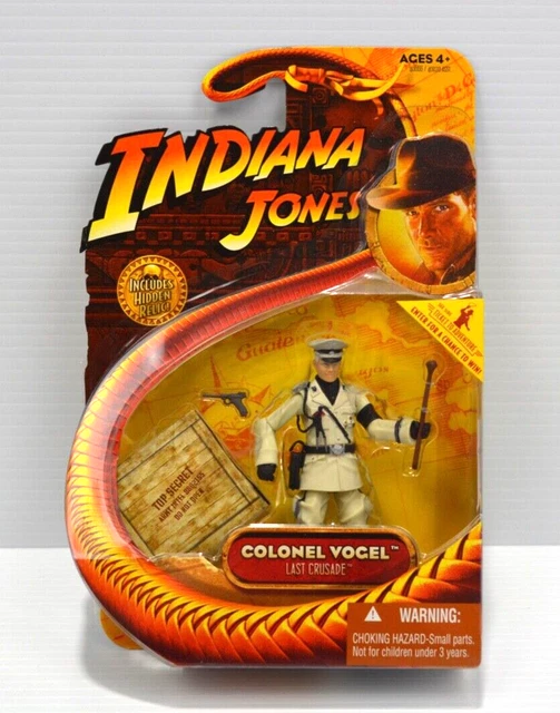 HASBRO INDIANA JONES Colonel Vogel NIB Sealed 2008 Last Crusade $79.00 ...