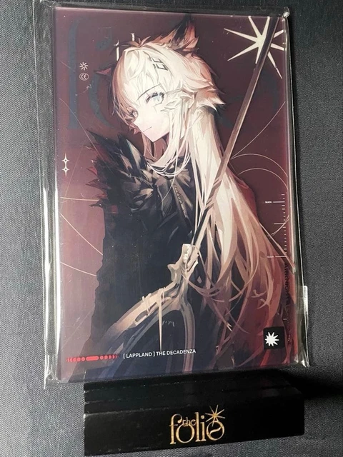 ARKNIGHTS LAPLAND 2025 the Folio Illusion Black Rabbit Acrylic Stand ...