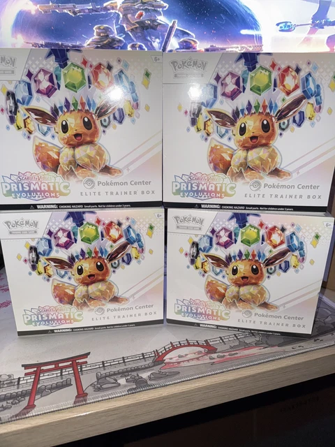 POKEMON CENTER EXCLUSIVE Prismatic Evolutions Elite Trainer Box ETB ...