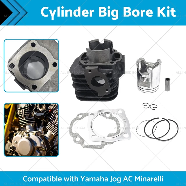 50MM CYLINDER BIG Bore Kit Suitable For Yamaha Jog 90cc Minarelli 2 ...