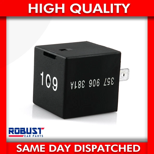 FOR VOLKSWAGEN AUDI Seat Skoda Diesel Number 109 Ecu Relay Fuel Pump ...