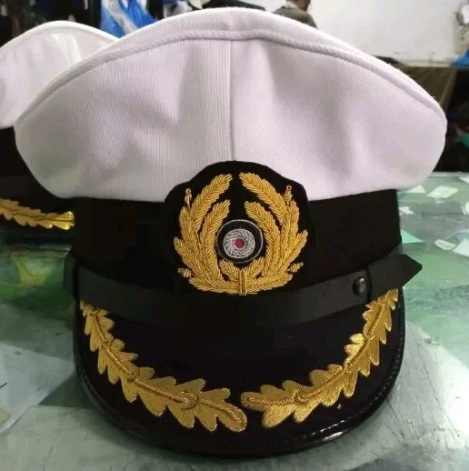 WW2 GERMAN NAVY Kriegsmarine Kapitan visor cap Replica ALL SIZE ...