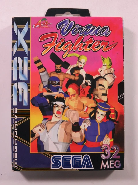 VIRTUA FIGHTER SEGA Megadrive 32X Pal-Euro (Complete - Very Good ...