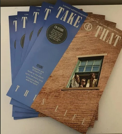 TAKE THAT - This Life LIMITED EDITION Magazine, CD, Lyrics. EXCLUSIVE ...