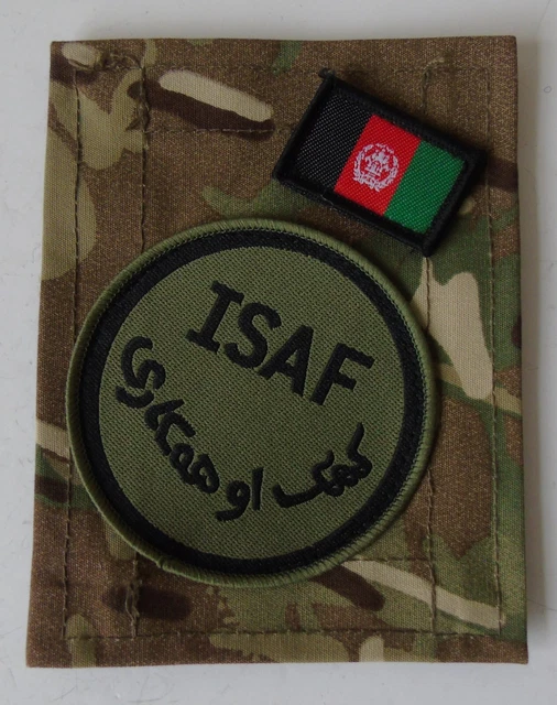 BRITISH ARMY ISAF Afghanistan MTP/Blanking Panel/Patch & Arm Badge £4.99 - PicClick UK