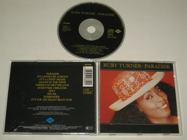RUBY TURNER/PARADISE (JIVE ZD74332) Album CD EUR 13,47 - PicClick FR