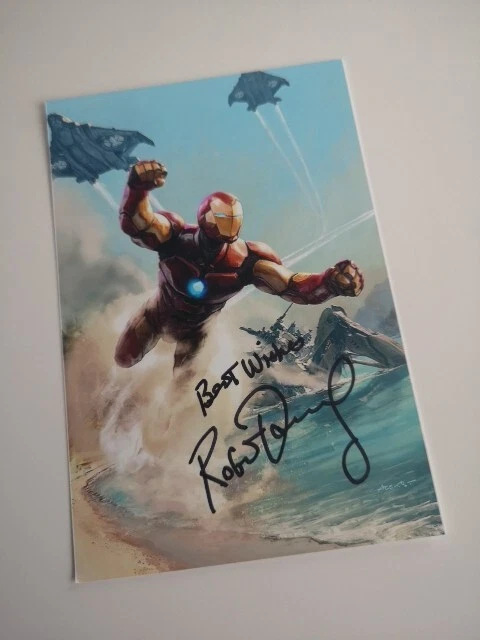 ROBERT DOWNEY JR Original Autogramm signed autograph Hollywood Actor ...