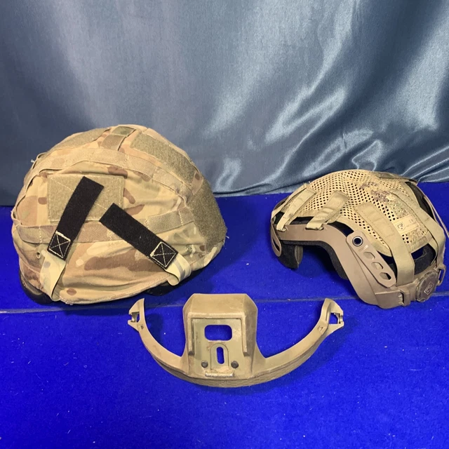 BRITISH ARMY VIRTUS Revision Battleskin Helmet Liner Replacement + MTP ...