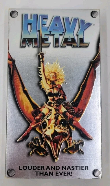 HEAVY METAL MOVIE VHS Video Tape 1981 1996 Print Works Ivan Reitman Animated £8.86 - PicClick UK