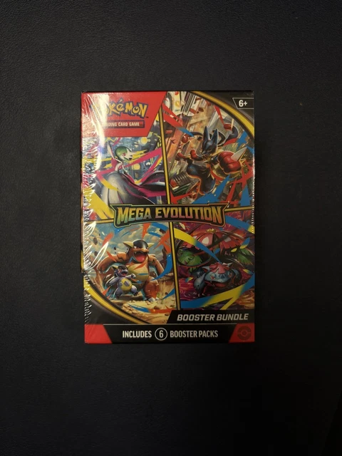 POKÉMON TCG: MEGA Evolution Booster Bundle (6 Booster Packs) £34.99 ...