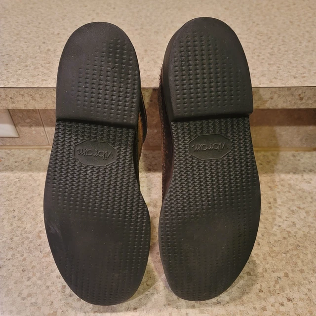 RUSSELL MOCCASIN, BROWN Leather Country Chukka Boot, Sz 8D, Model 7812 ...