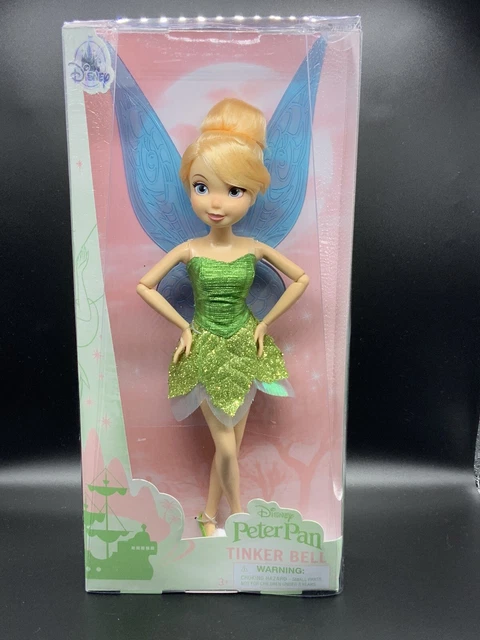 NEW DISNEY STORE Peter Pan TINKER BELL CLASSIC DOLL NIB Limited EDITION ...