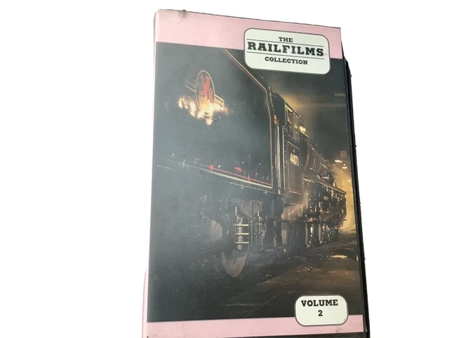 THE RAIL FILMS collection vol2 vhs video on steam trains colour £4.99 ...
