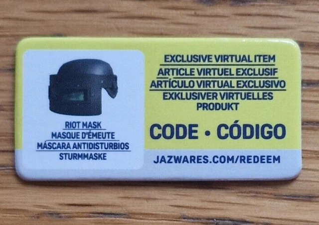 ROBLOX DEV SERIES code JAILBREAK SWAT HELMET TEAM RIOT MASK sent via ...