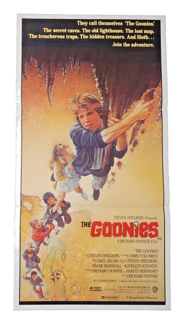 THE GOONIES DAYBILL Original Australian Vintage 80's Cinema Movie Poster RARE $999.00 - PicClick AU