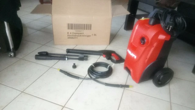 HOCHDRUCKREINIGER KÄRCHER K4-COMPACT, Hilti Sonderedition, 130bar/1800W EUR 170,00 - PicClick DE