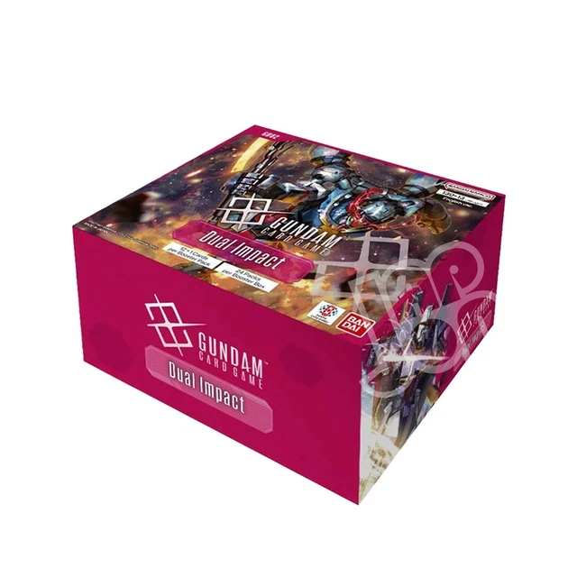 GUNDAM CARD GAME Dual Impact GD02 Display - 24 Booster - English ...