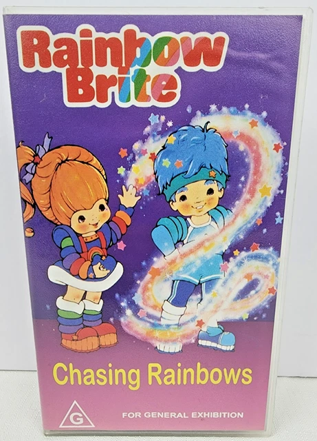 RAINBOW BRITE CHASING Rainbows VHS Video 80s Cartoon 1983 Vintage $34. ...