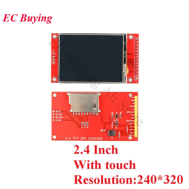 2.4 INCH TFT RGB Screen LCD Display Module Drive ILI9341 Interface SPI ...