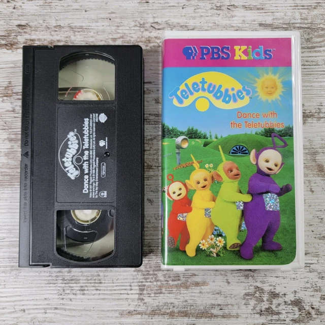 TELETUBBIES DANCE WITH THE TELETUBBIES VHS PBS Kids 2005 Tape $10.41 ...