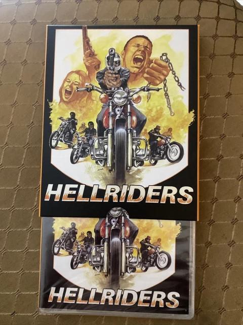 HELL RIDERS BLU-RAY Limited Edition Vinegar Syndrome w/ RARE OOP ...