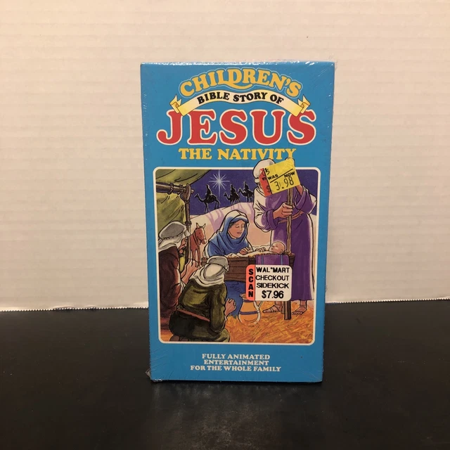 CHILDREN'S BIBLE STORY of JESUS The Nativity VHS Animated 1988 £11.11 ...